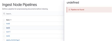 Index Management Ui Error When Index Pattern Name Contains · Issue