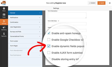 How To Enable Dynamic Field Population With Wpforms