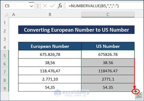 How To Change International Number Format In Excel Examples