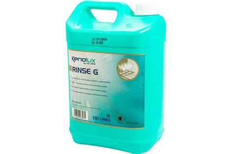 Ополаскиватель для посудомоечных машин Kenolux Rinse 5 л G для посуды из стекла концентрат