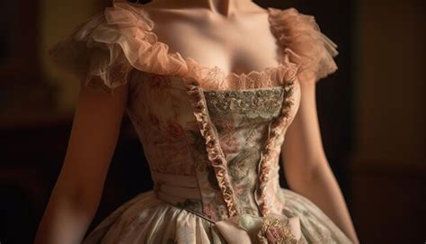 Premium Ai Image Beautiful Bride In Elegant Wedding Dress Exudes Sensuality And Glamour