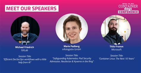 Containerdays On Linkedin Goingtocds24 Cds24 Cloudnative Devops Containers Opensource