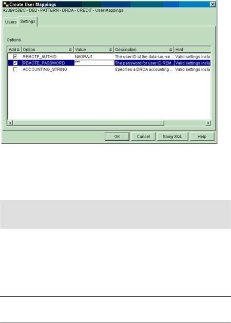 Test The Odbc Nickname Patterns Information Aggregation And Data