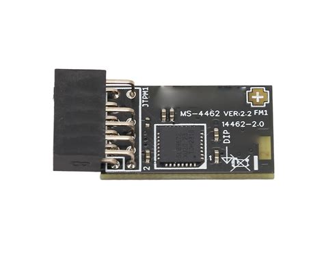 Tpm2 0 Module Tpm Spi 12pin Encryption Security With Slb 9672 For Msi Motherboards Windows 10 11