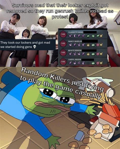 I Really Hate This Community Sometimes Rdeadbydaylight