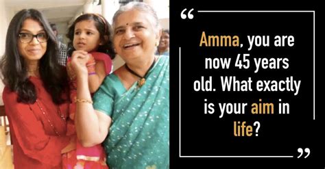 How An Argument With Her Daughter Made Sudha Murthy Find Life Purpose