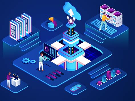 A Flat And Isometric Illustration To Attract More Customers Upwork