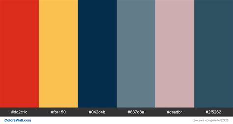 Mobile UI Design Color Palette