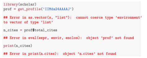 TeXStudio Not Compiling Rnw Properly With Scholar R Package TeX LaTeX Stack Exchange