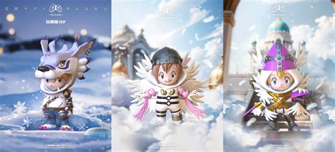 Digimon Doll Clothes Series 002 003 004 Digimon Resin Statue PG Studio FIGURETOPIA