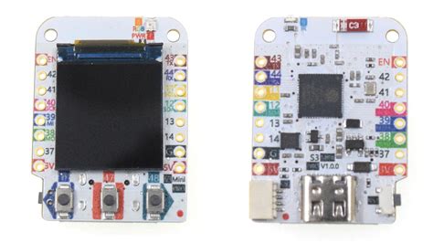 LOLIN S Mini Pro A Tiny ESP S Board With A Inch Display And A Multi Color PCB CNX