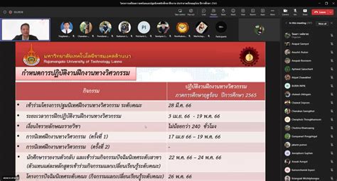 คณะวิศวกรรมศาสตร์ จัดโครงการเตรียมความพร้อมและปฐมนิเทศนักศึกษาฝึกงาน ประจำภาคเรียนฤดูร้อน ปี