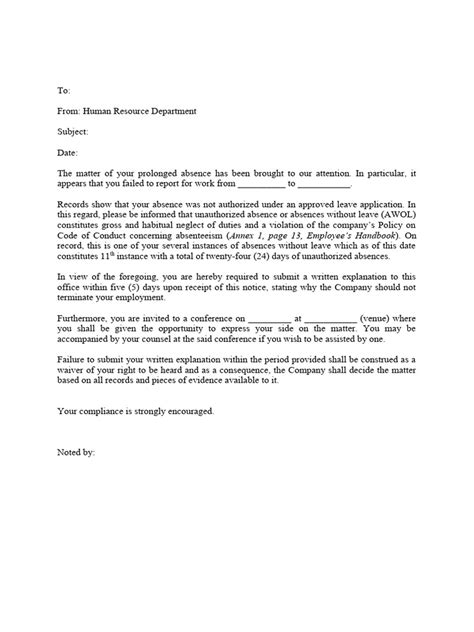 Sample Nte For Employees Pdf Career And Growth Finance And Money Management