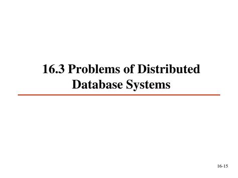 Ppt Understanding Distributed Database Systems Objectives And Implementations Powerpoint