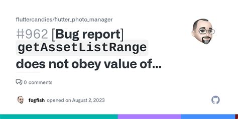 [bug report] `getassetlistrange` does not obey value of `end` parameter