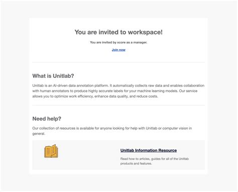 Workspace Management At Unitlab Annotate