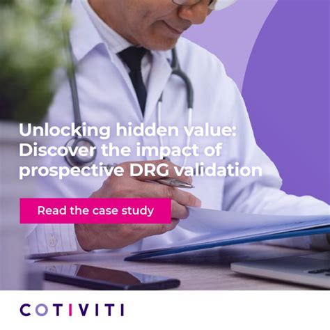 cotiviti on linkedin discover the impact of prospective drg validation