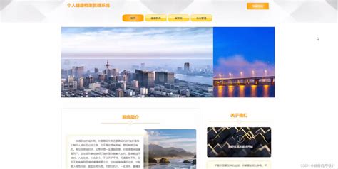 个人健康档案管理系统源码开题健康数据档案编写代码 Csdn博客