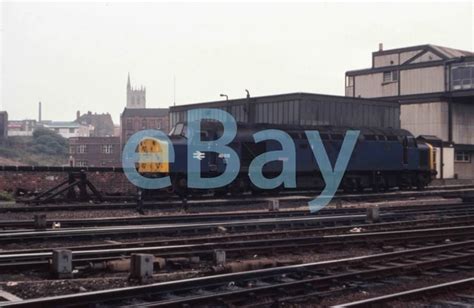 35mm Railway Slide Of Class 40 40012 Manchester Victoria Copyright