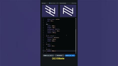 Css Battle 191 Modern Fence Solution Youtube