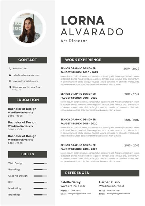 Resume Templates Images