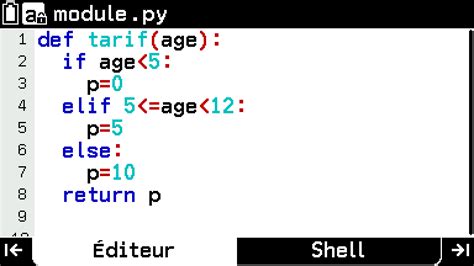 Menu Python Avec La Calculatrice Graph Math Lycée Casio Education Casio Éducation