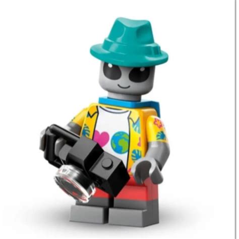 Tf Toy Lego Minifigures 71046 Series 26 Space No3 Alien Tourist