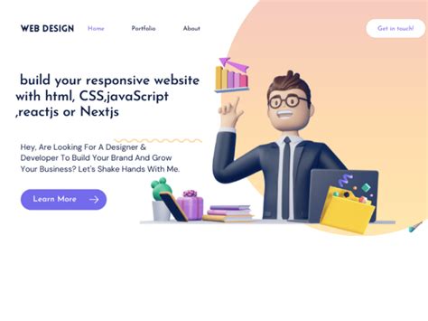Website Design By Htmlcss Javascript Reactjs Or Nextjs Upwork