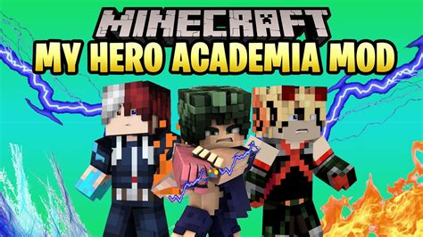 My Hero Academia Mod 1 12 2 Minecraft Mod Review En Español Quirks