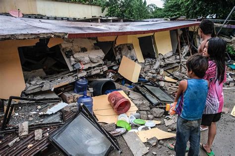 Philippines Earthquake Death Toll Rises To 60 Cebus Bogo City Worst