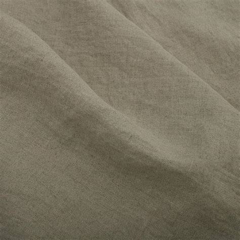 Medium Weight Linen Fabric Flax Color Ecological Textiles