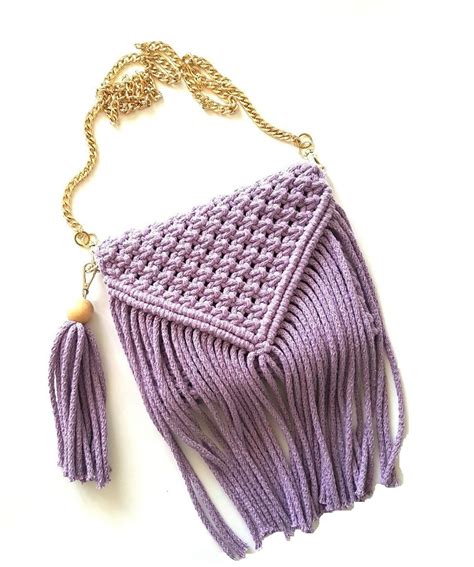 Сумочка В Технике Макраме Лучшая Фото Подборка