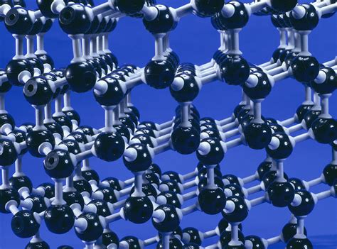 diamond structure by science photo library