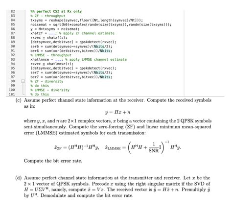 Solved Code All Parts In Matlab Finish All Parts Dont Copy