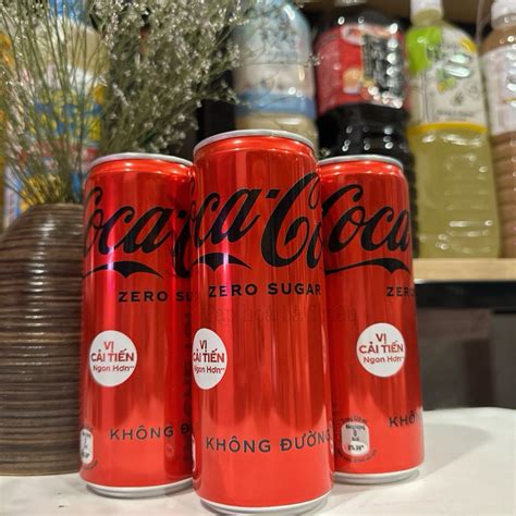 Nước Ngọt Coca Zero Coca Cola Không đường Lon 330ml Shopee Việt Nam