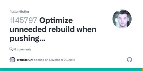 Optimize Unneeded Rebuild When Pushing Overlay Navigator Opaque Content Issue Flutter
