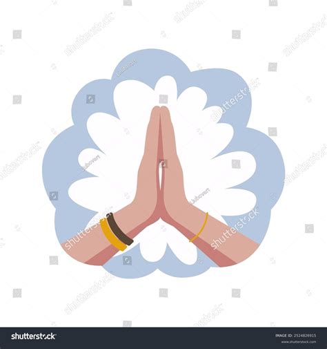 Vectores De Stock Y Arte Vectorial De Manos Rezando Shutterstock