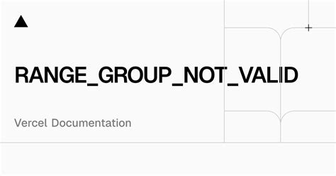 Rangegroupnotvalid
