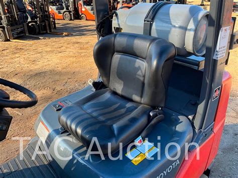 2017 Toyota 8fgcu25 5000lb Forklift Location Near Dallas Ga Stock