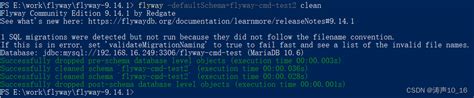 数据库版本管理工具flyway应用研究ignoremigrationpatterns Csdn博客