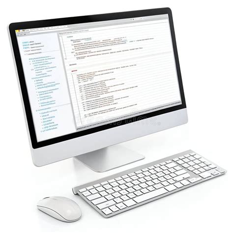 3d Render Code Testing Functional Test Usability Isolated On White Background Stock Illustration