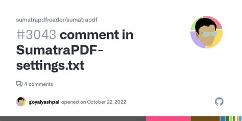 comment in sumatrapdf settings txt · issue 3043 · sumatrapdfreader