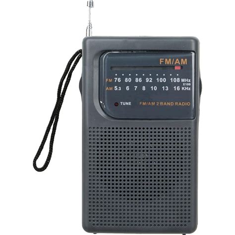 Supersonic Sc 1105 Portable Amfm Band Radio With Led Tune Indicator