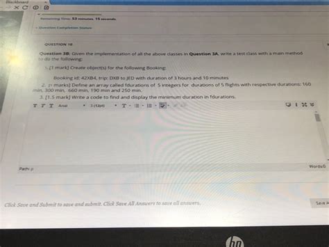Solved Words QUESTIONS Given The Following The UML Diagram Chegg