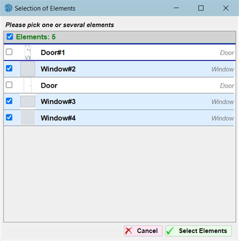 Visual Schedule For Doors And Windows Extensions Sketchup Community