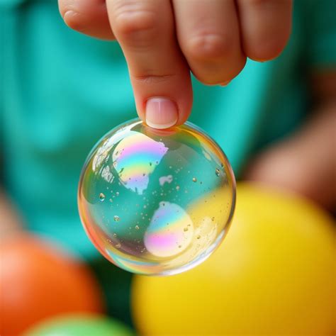 Free Rainbow Bubble Touch Image Bubble Rainbow Iridescent