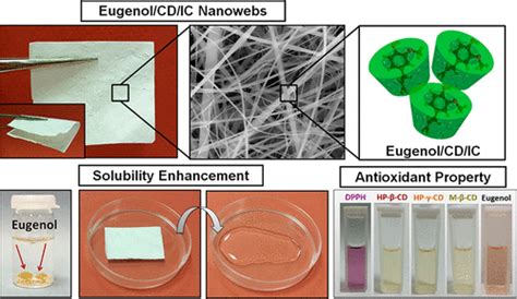 Fabrication Of Electrospun Eugenolcyclodextrin Inclusion Complex