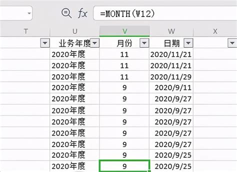 中怎么提取时间中的月份 表格怎么用函数提取日期的年份、月份 csdn博客
