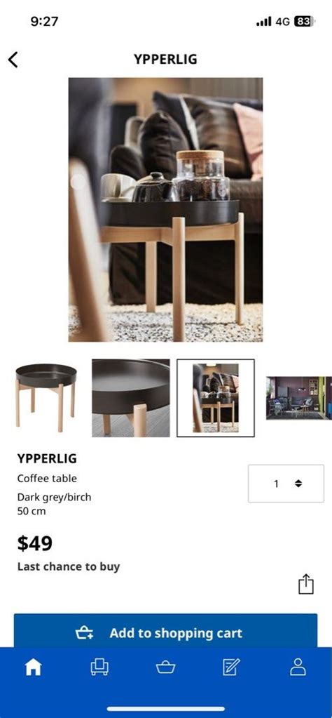 Ikea Ypperlig Coffee Table Furniture And Home Living Furniture Tables