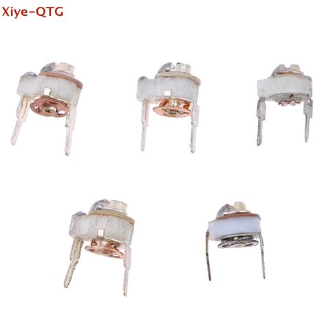 New 5pcs 5mm Ceramic Trimmer Capacit Adjustable Capacitor Trimmer